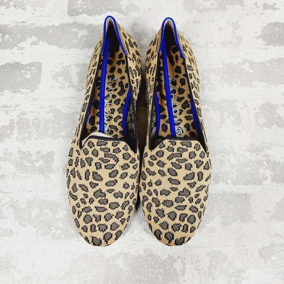 Rothy's | Shoes | New Rothys The Loafer Leopard Print Slip On Round Toe ...